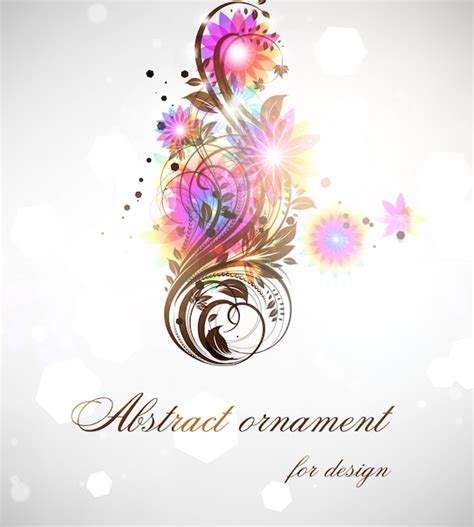 Premium Vector Leaf Nature Artwork Ornament Scroll