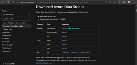 Download And Install Azure Data Studio Latest