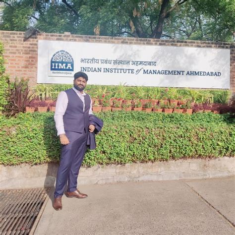 Im Happy To Share That Ive Started My Agmp At Indian Institute Of Management Ahmedabad This