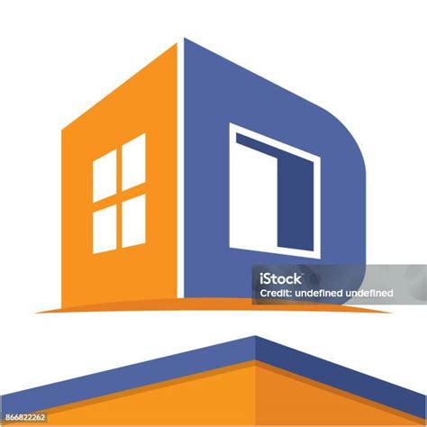 문자 D 디자인 색상 플랫 디자인 스타일의 이니셜을 가진 건설 사업에 대 한 아이콘입니다 알파벳 D에 대한 스톡 벡터 아트 및 기타 이미지 Istock