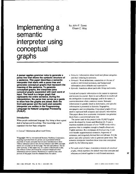 Pdf C Semantic Interpreter Using Conceptual Graphs Dokumentips