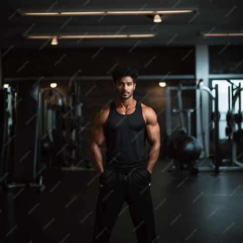 Premium Ai Image Indian Fitness Model With Good Body Shape