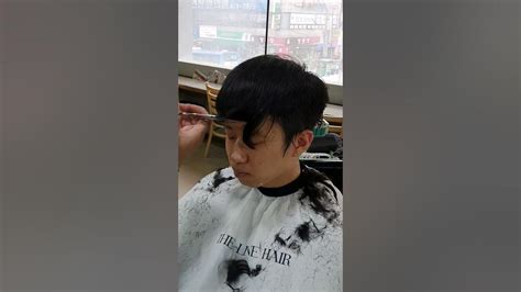 남자는 역시 머리빨😃😄 인천남자머리 드랍컷 아이비리그컷 더라인헤어 Youtube