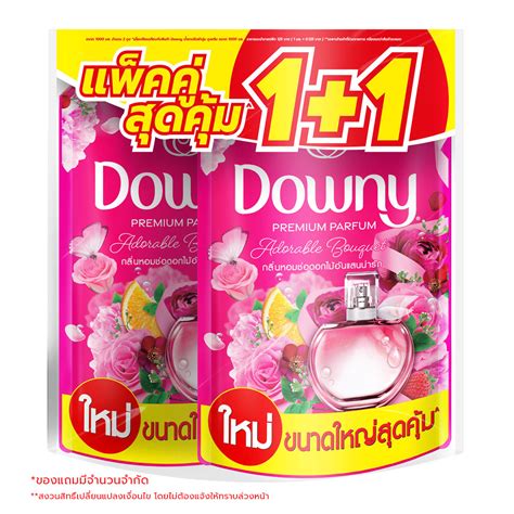 ดาวน์นี่ น้ำยาปรับผ้านุ่ม พรีเมียม เพอร์ฟูม กลิ่นหอมช่อดอกไม้อันแสนน่ารัก 1 ล แพ็ค 1 1 Big C