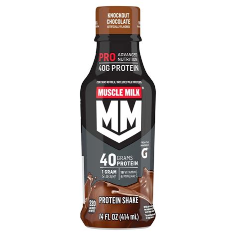 Gatorade Muscle Milk Pro Advanced Nutrition Knockout Chocolate Protein All For One