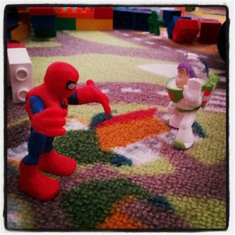 Next Combat Spiderman Vs Buzz Lightyear Fight D Raúl De La Puente