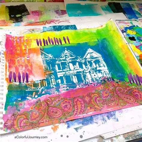 Mixed Media Stenciling Mixed Media Stencils Stencils Stencil Crafts