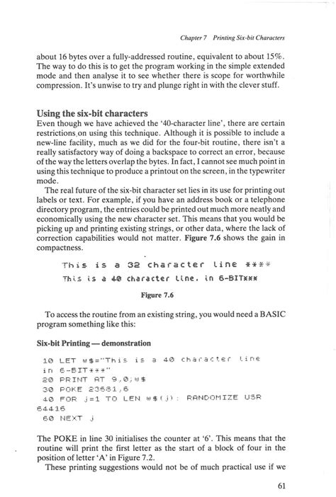 Machine Code Sprites And Graphics For The ZX Spectrum