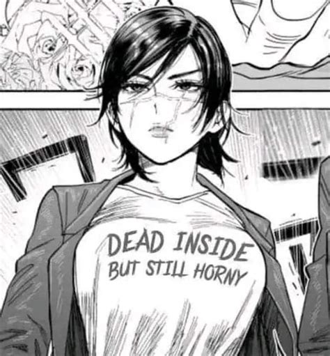LF Mono Source Dead Inside But Still Horny Girl Other Black Hair Flower Formal Hair