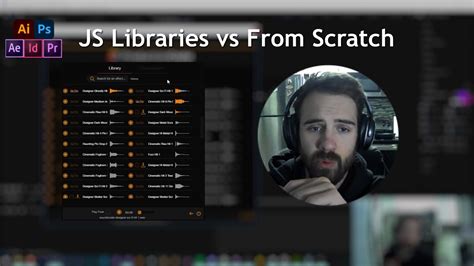 Adobe Extension Quicktip Js Libraries Vs From Scratch Youtube