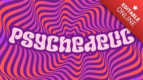 Psychedelic Font Text Effect Generator