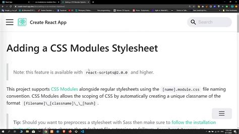 4 Working With Css Modules React Js Youtube