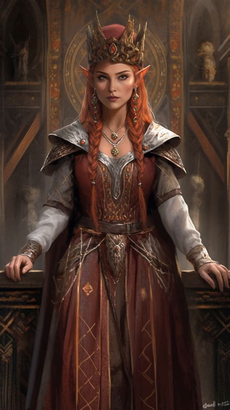 Medieval Elf Queen By Saraheferya On Deviantart