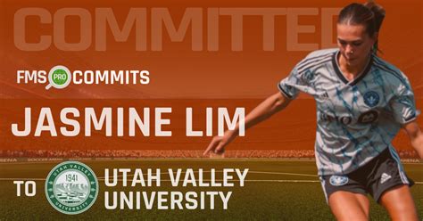 Fmspro Commits Jasmine Lim To Utah Valley University Fms Pro