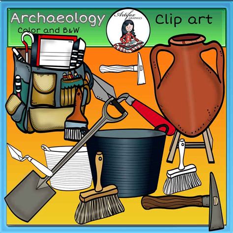 Archaelogy Clip Art Set ~ Artifex Graphics