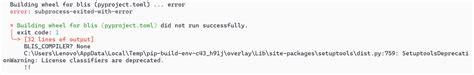 Spacy安装失败报错 Csdn博客