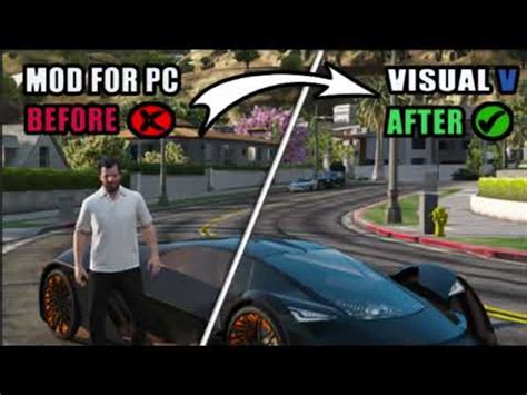 HOW TO INSTALL VISUAL V GRAPHICS MOD IN GTA V/ GRAPHICS MOD FOR GTA 5 - YouTube