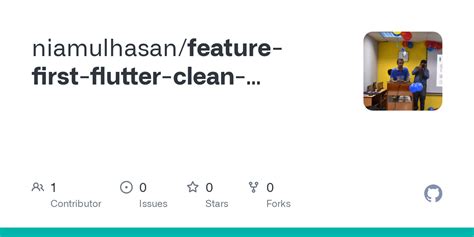 GitHub Niamulhasan Feature First Flutter Clean Architecture