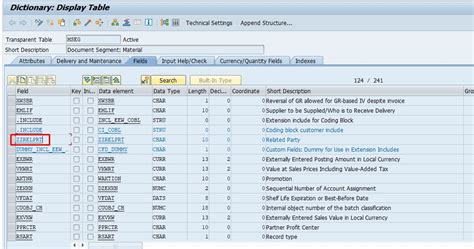 The Definitions Of Mseg And Nsdmvmseg Are Incons Sap Community