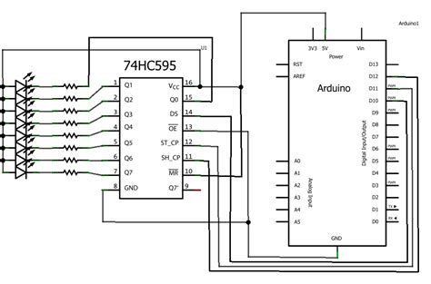 Ajouter Des Sorties Numériques à Larduino Le 74hc595 • Le Blog Deskimon