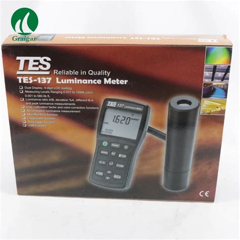 Tes 137 Luminance Meter Measure Screen Brightness