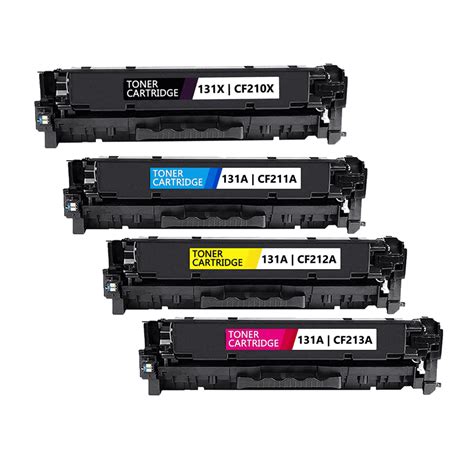 4 Pack Toner Cartridge For Hp 131x131a Compatible With Hp Laserjet