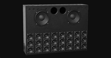 Wfs Wave Field Synthesis Loudspeaker Modules Four Audio