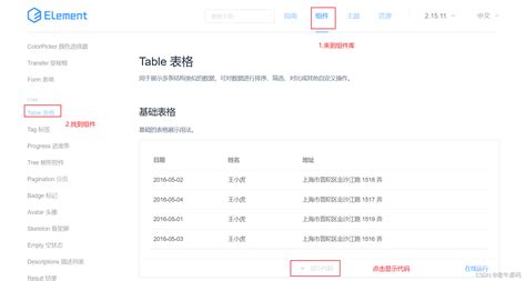【javeweb教程】（8）web前端基础：vue组件库element之table表格组件和pagination分页组件 详细示例介绍