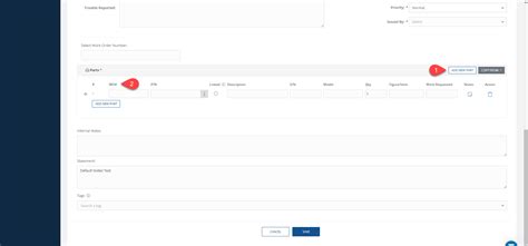 How Can I Create An Outside Service For A Work Order Smart145