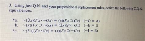 Solved Understanding Symbolic Logic Question Problems F Chegg