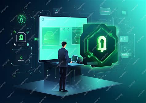 Premium Photo Cybersecurity And Privacy Concepts Protecting Data