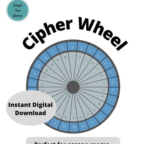 Secret Decoder Template Etsy Uk