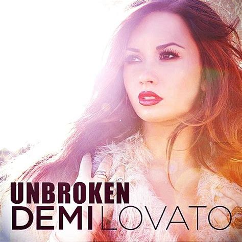 Demi Lovato Fan Art Unbroken Fanmade Album Cover Lovato Demi Lovato