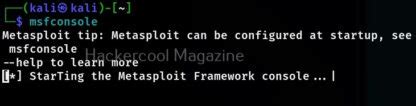 Metasploit Framework Beginners Guide Hackercool Magazine