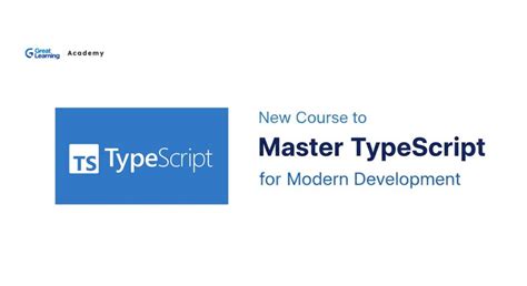 Master TypeScript for Modern Development with this Course