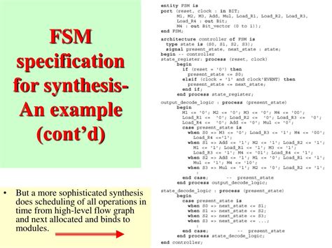 Ppt Synthesis From Vhdl Powerpoint Presentation Free Download Id
