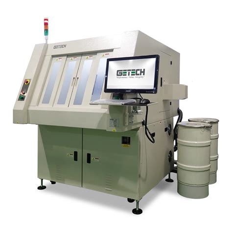 Getech Gsr1280e Standalone Semi Automatic Router Machine