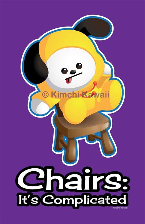 Cute BT21 Chimmy Print — Kimchi Kawaii