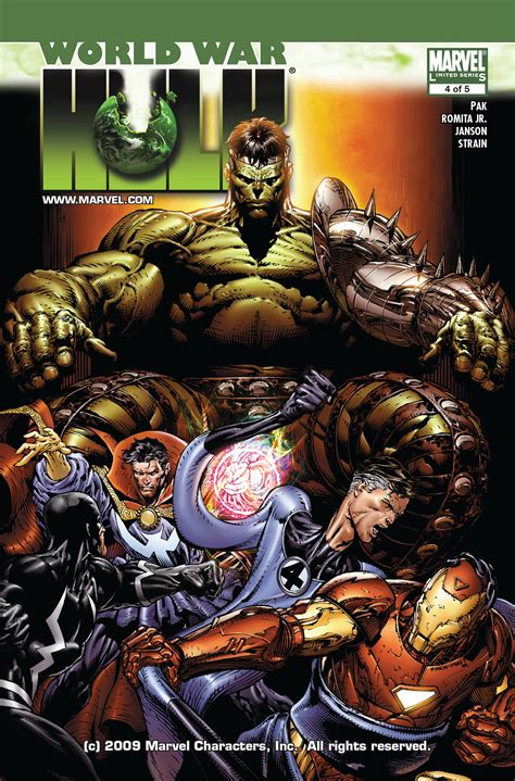 Tóm Tắt Sự Kiện World War Hulk Marvel Comics