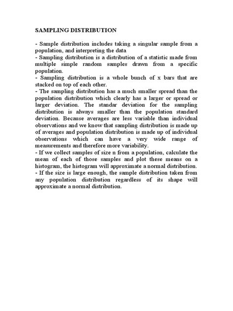 sampling distribution pdf