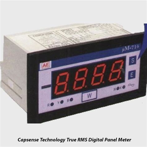 Capsense Technology True Rms Digital Panel Meter At ₹ 2000 Piece Power And Energy Panel Meters