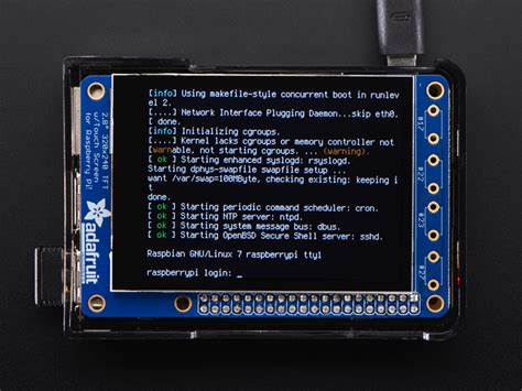 In Stock Pitft Plus 320×240 28″ Tft Resistive Touchscreen Pitft