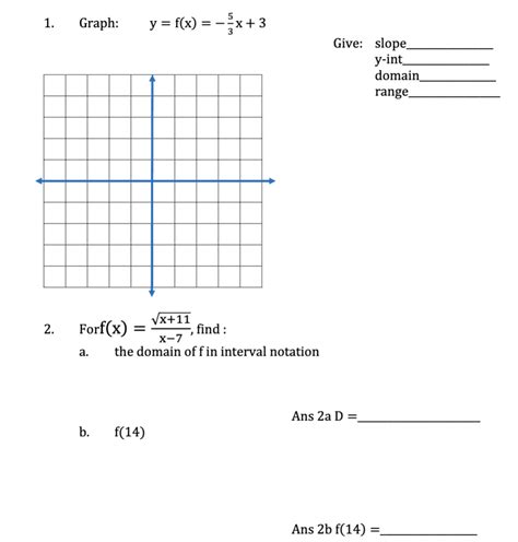 solved graph y f x 53x 3give