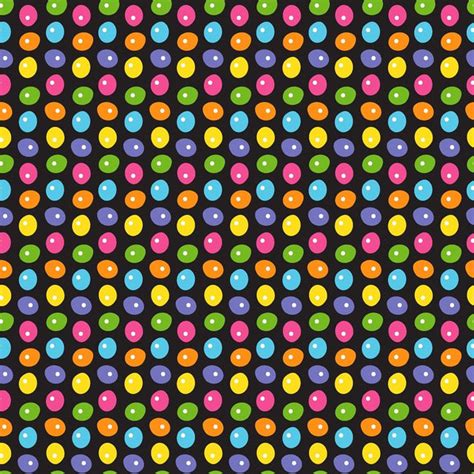 Retro Rainbow Pebble Fabric