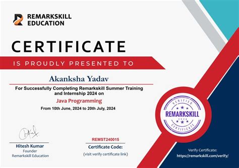 akanksha yadav on linkedin remarkskill java
