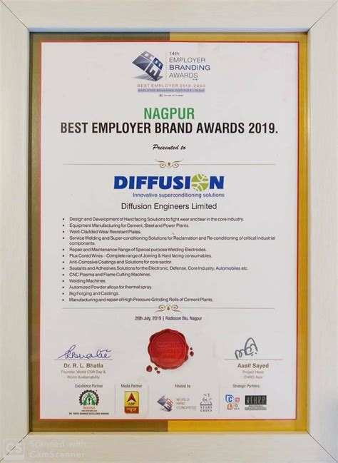 Diffusion Diffusionengineers Industrialcoatings Proud Winners Bestemployer Diffusion