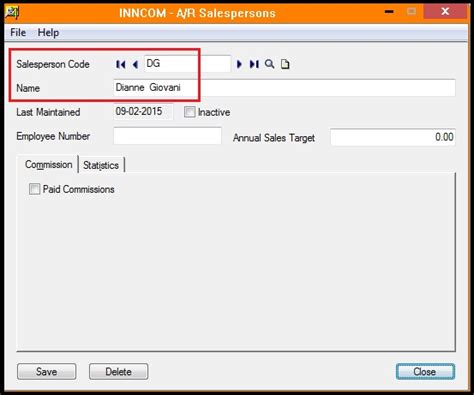 Migrate Salesperson From Sage Pro Erp To Sage 300 Erp Sage 300 Erp Tips Tricks And Components