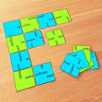 Prefix And Suffix Puzzle Pack Spelling Activities By The Novel Classroom
