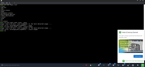 ros2 topic echo scan once and filed not working rosds support