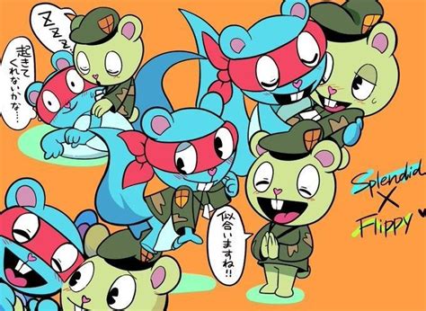 Happy Tree Friends Flippy X Splendid